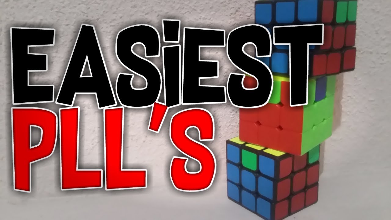 5 "EASIEST" PLL Cases (Tutorial) - YouTube