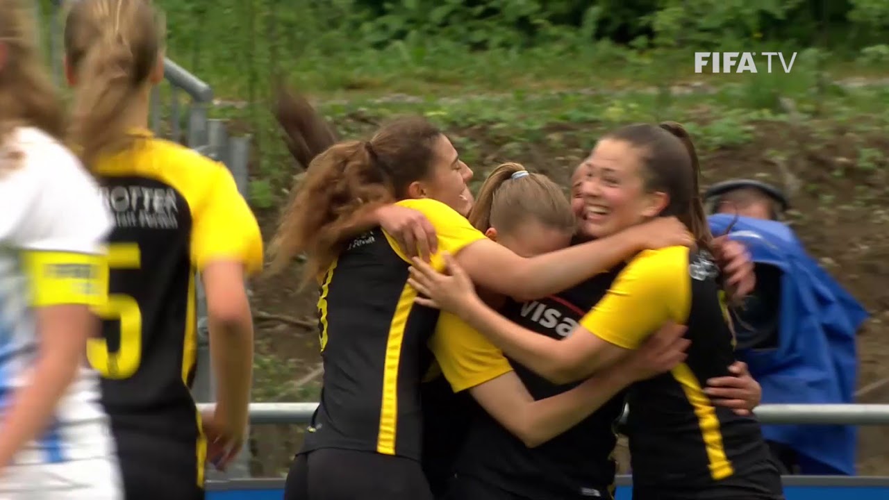 TOP 5 GOALS - Women's Blue Stars/FIFA Youth Cup 2018 - YouTube