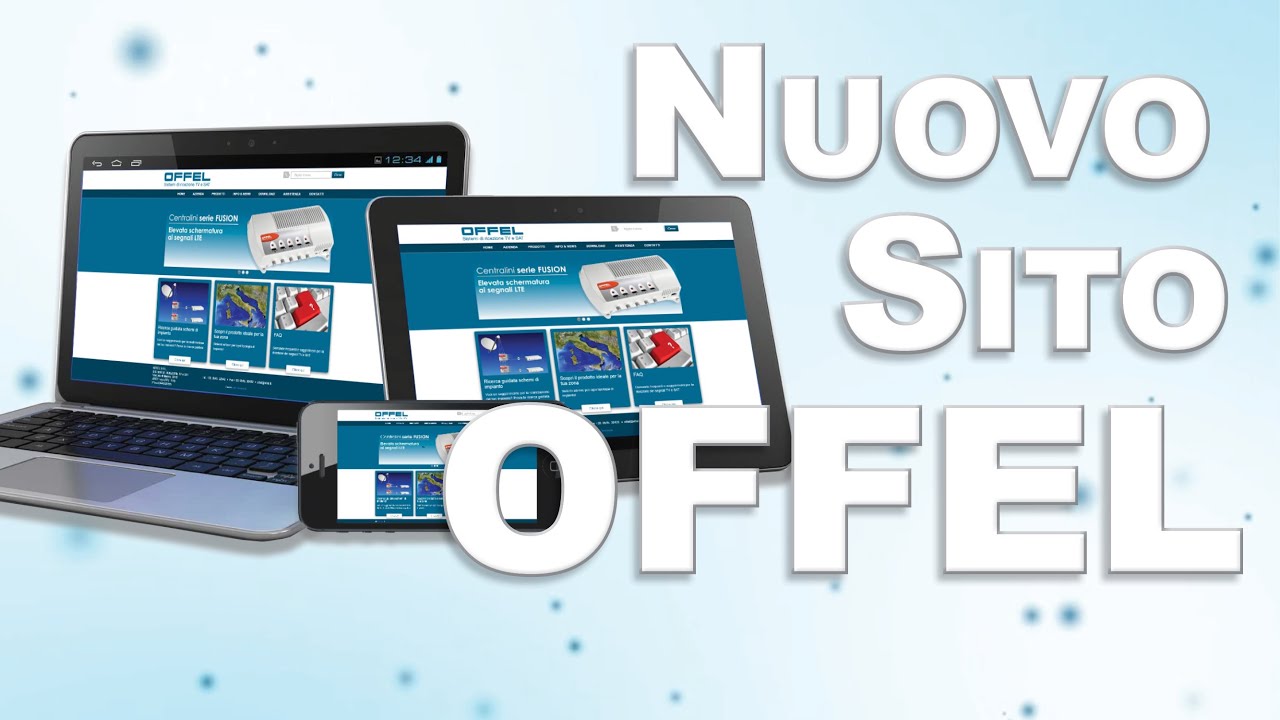 Presentazione sito web OFFEL S.r.l. - YouTube