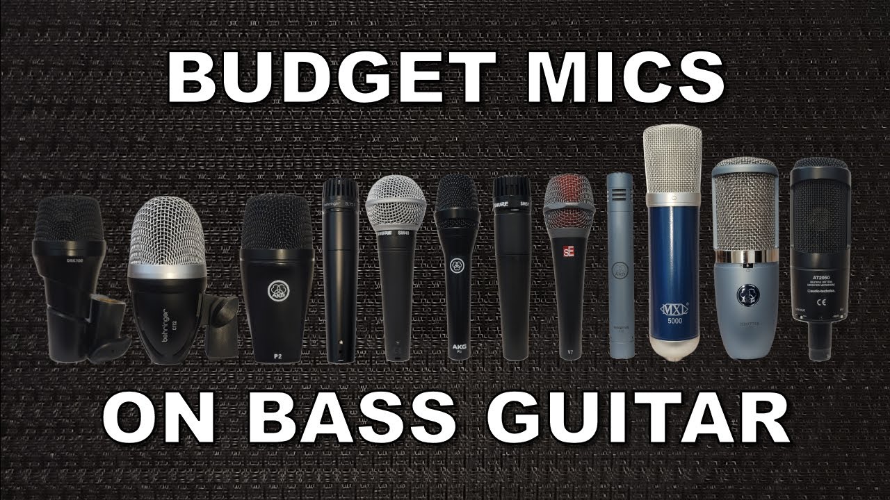Budget Microphone Comparison on Bass Guitar - YouTube