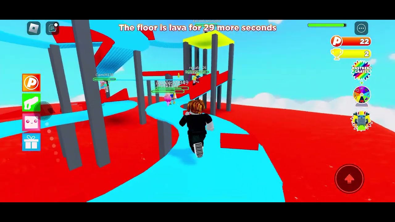 Roblox - El piso es lava - YouTube