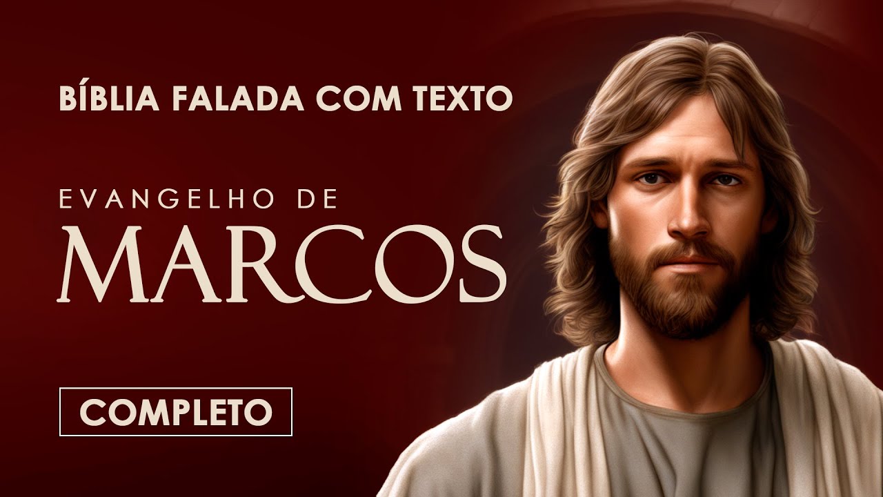 Evangelho de Marcos | Completo com texto | Bíblia Falada (A Mensagem) - YouTube