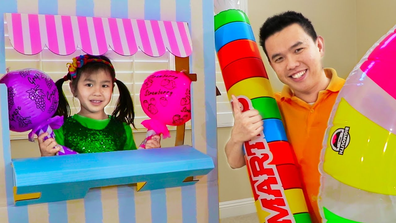 Jannie Pretend Play | Dulces y Caramelos para Niños | Lollipop Play Doh ...
