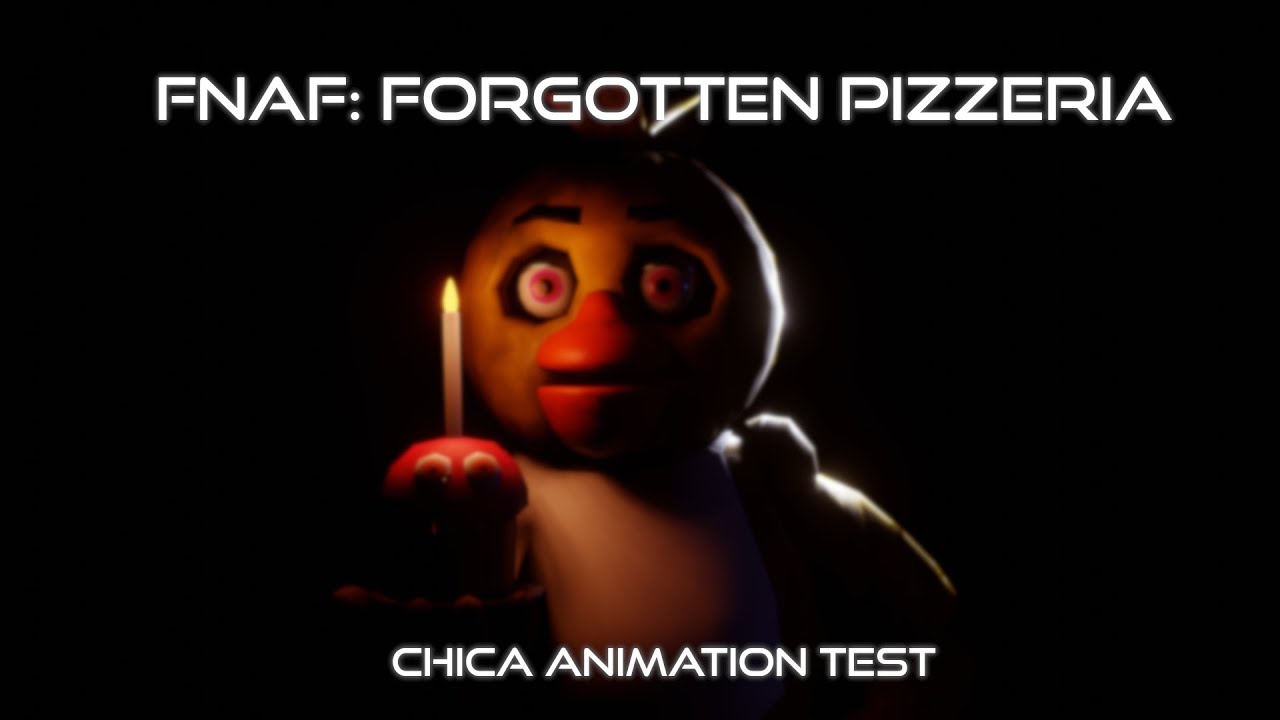 Chica walking animation test - YouTube