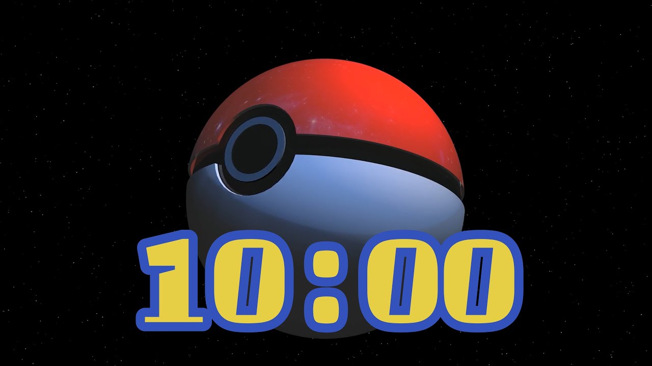 10 Minute Pokeball Countdown Timer - YouTube