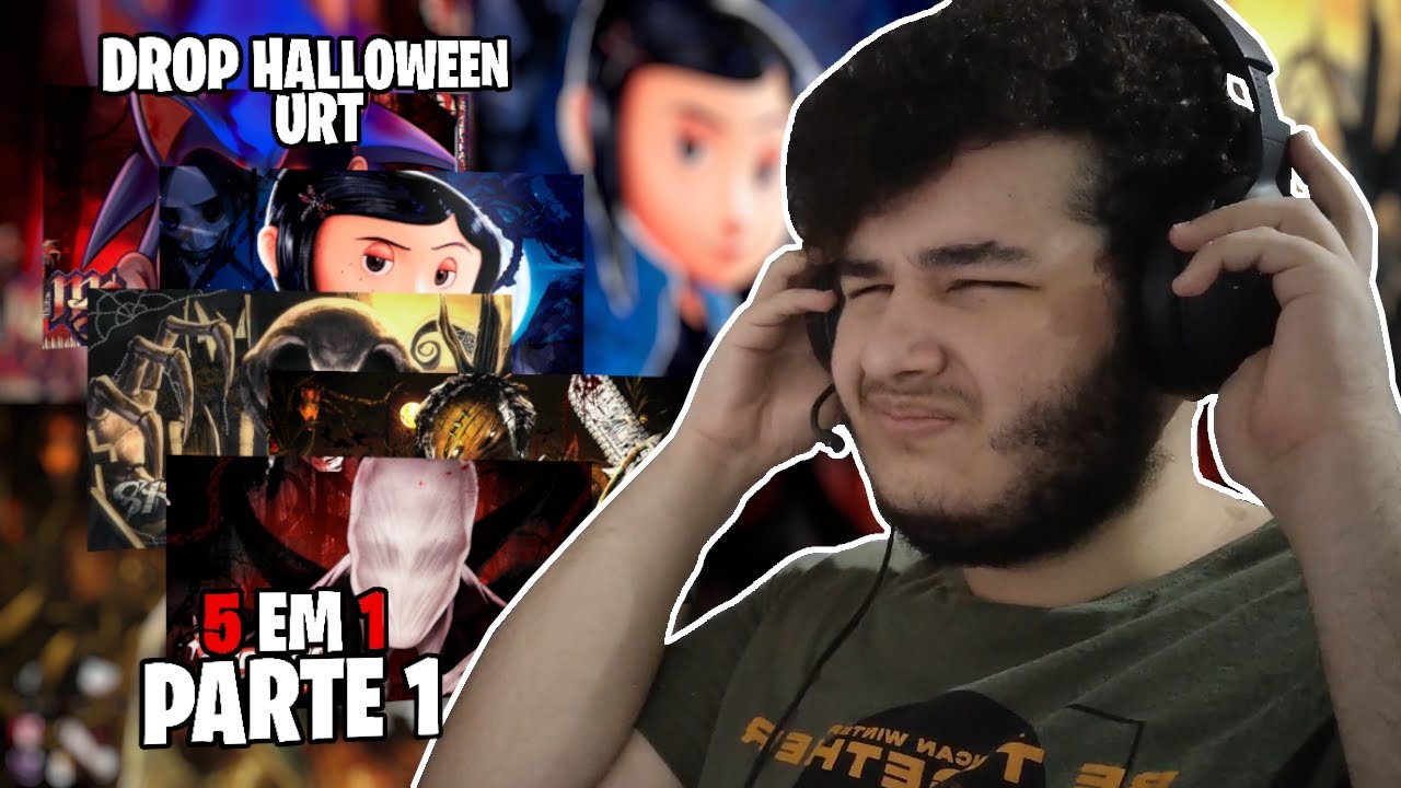 (5 EM 1) REACT | Drop Halloween | URT | PARTE 1 [React do Silva] - YouTube