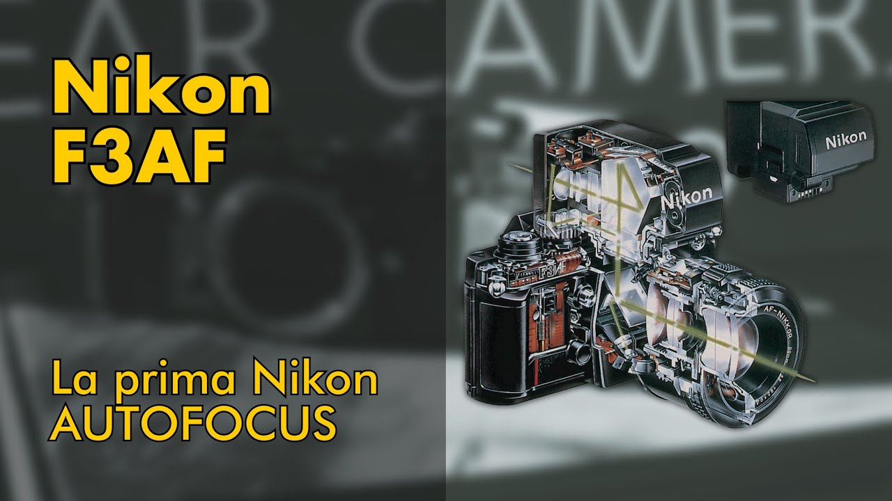 Nikon F3AF + AF Finder DX-1 | Spiegazione di Fabio Spano - Dear Camera Assistenza Nikon [Q&A ...