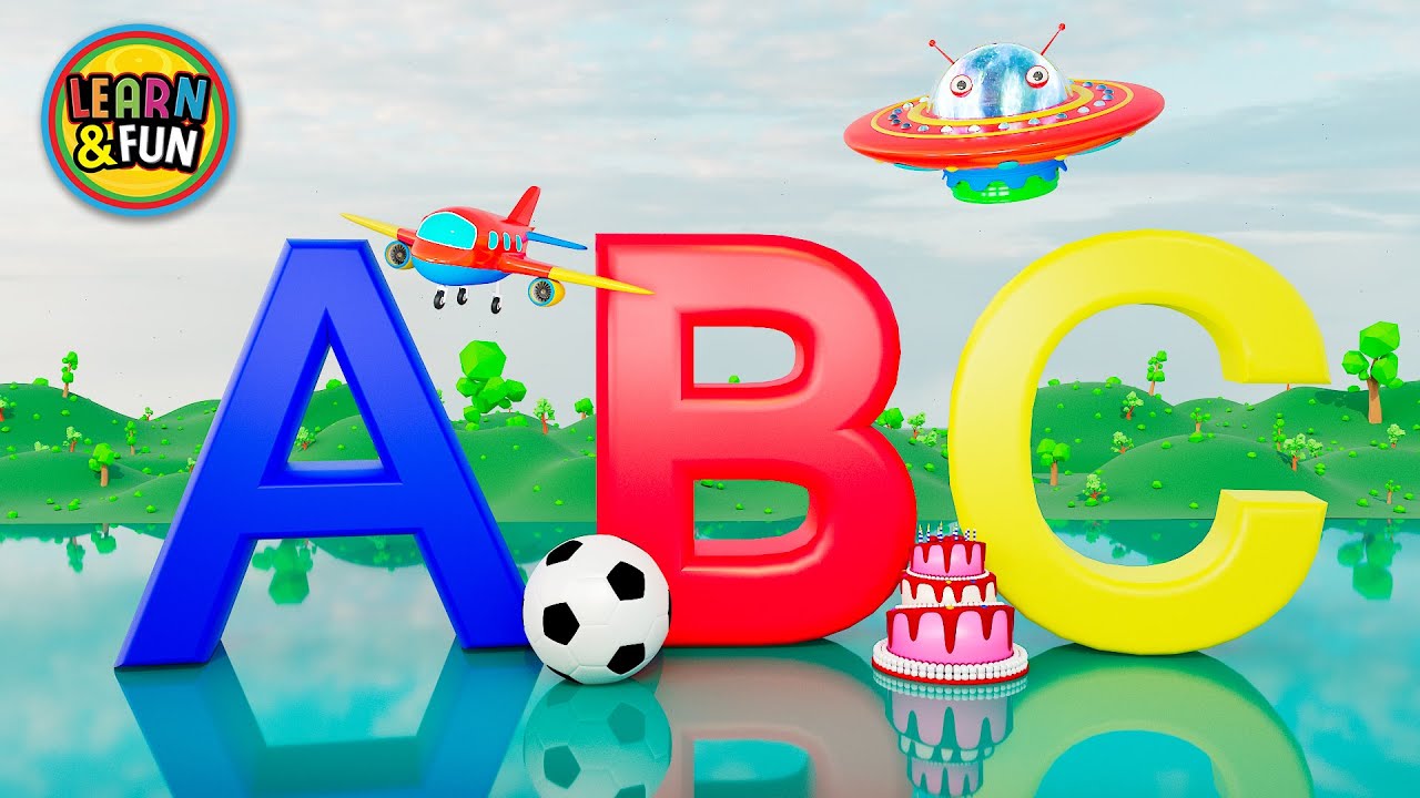 LEARN ABCD with Alien UFO - YouTube