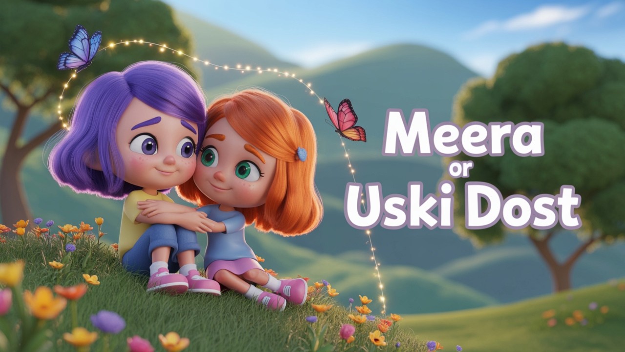 Meera Aur Dost | Emotional Story with Moral | Hindi Cartoon Kahani ...