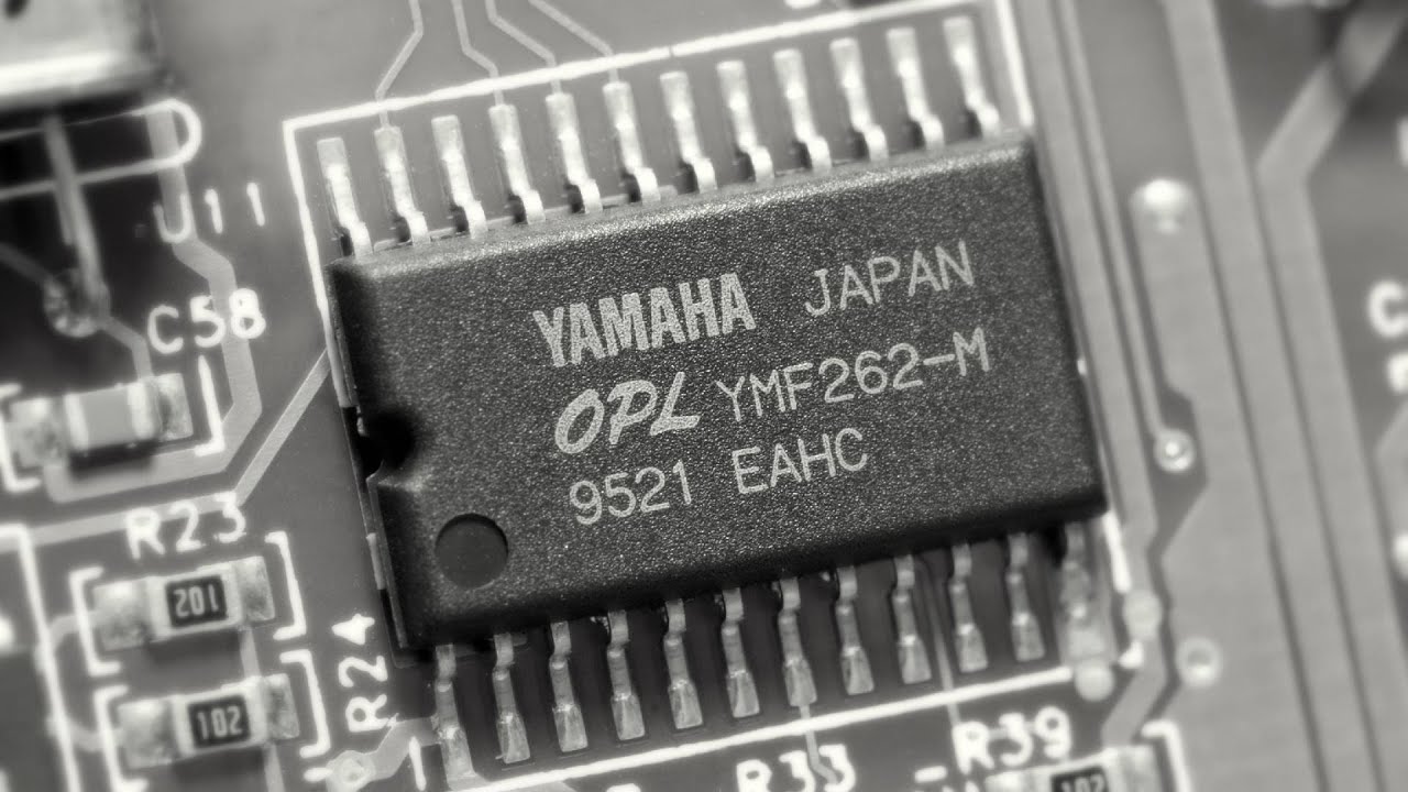 YMF754-R OPL3 passthru test - YouTube