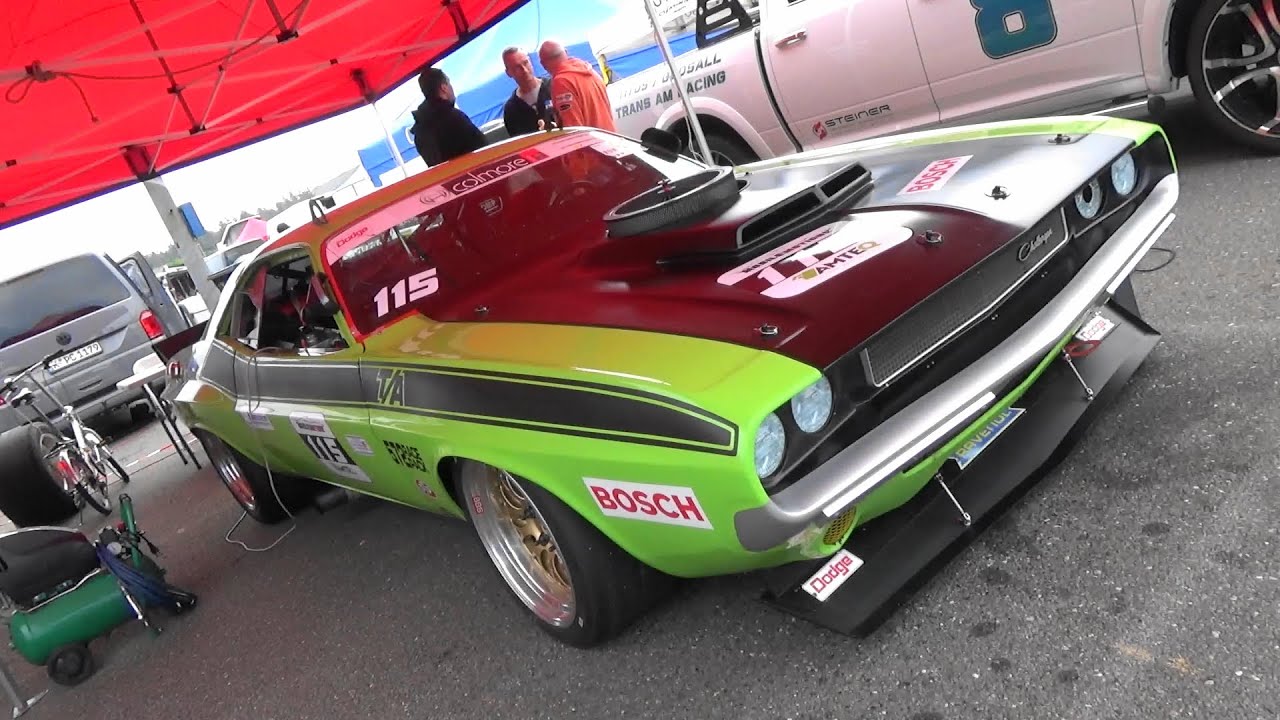 Dodge Challenger (1970) - Beat Gubler #115 - Bosch Hockenheim Historic ...