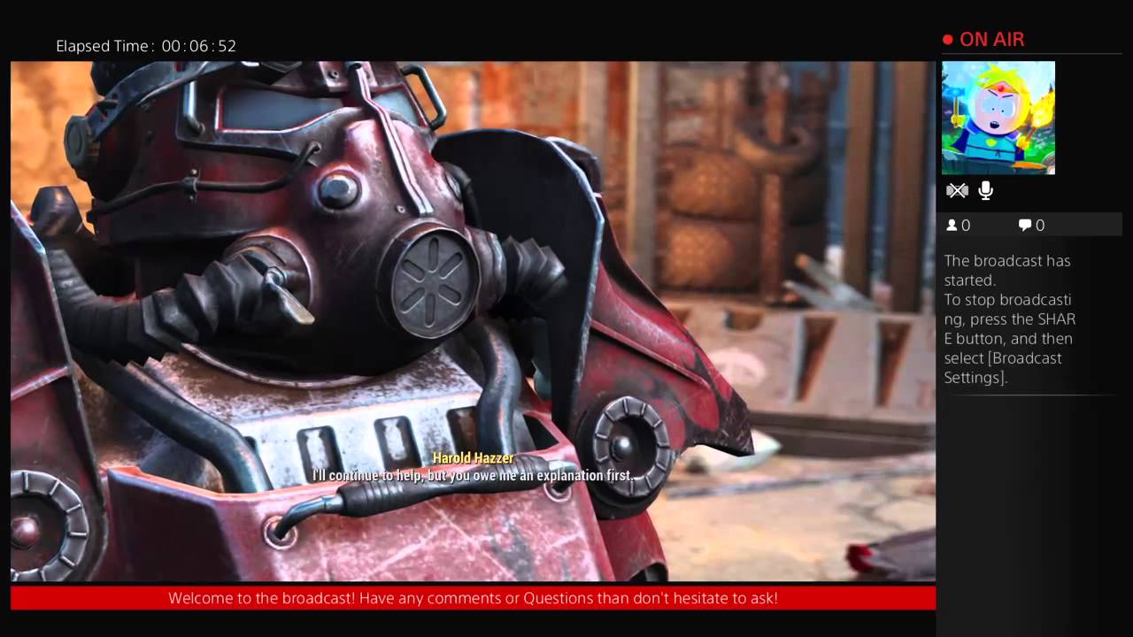 Seshter's Fallout 4 Broadcast - YouTube