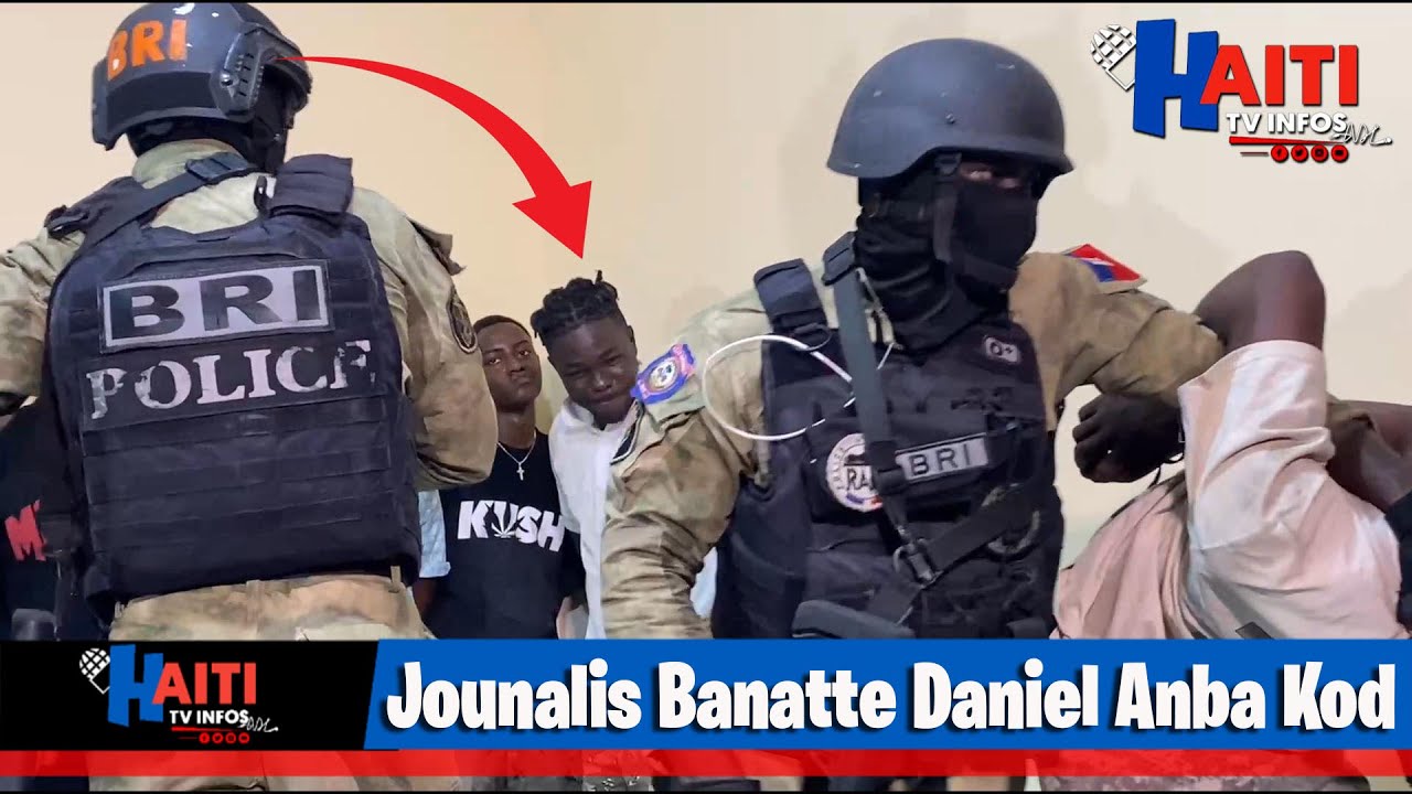 Lapolis arete Jounalis Banatte Daniel ,yo jwenn li enplike Jis nan Zo ...