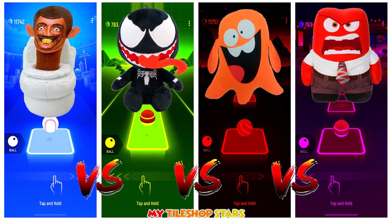 Skibidi Toilet & Venom & Lamput & Inside Out 2.🏆 Who Is Best? - YouTube