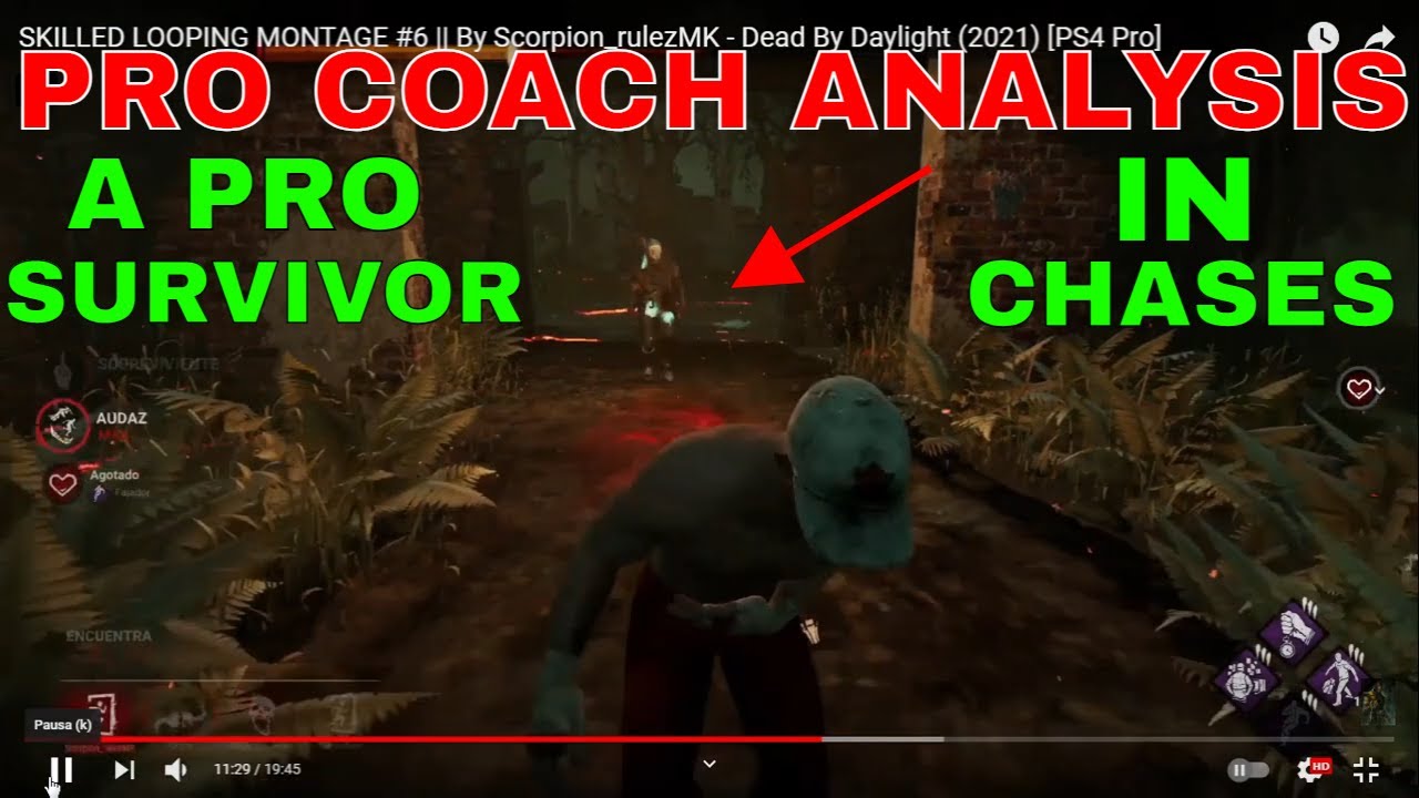 PRO DBD COACH GAMEPLAY ANALYSIS #2 || A Pro Survivor In Chases - Dead ...