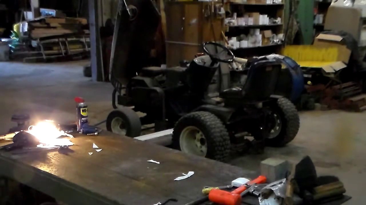 Grinding reels on a National 8400 (part 1) - YouTube