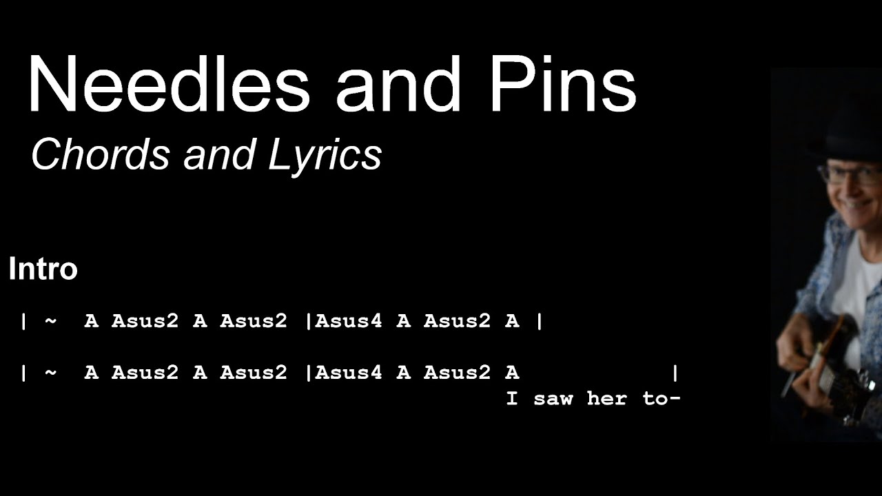 Needles and Pins Chords and Lyrics #needlesandpins - YouTube