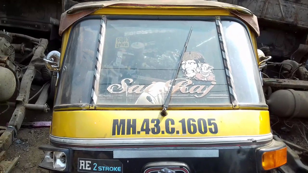 20161027 135452 Auto Rickshaw Scrap at Dy RTO Navi Mumbai - YouTube