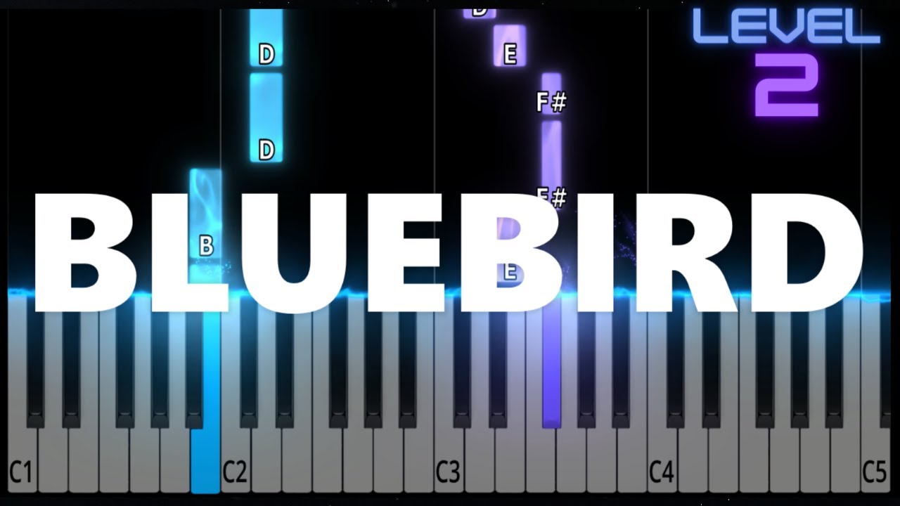 Bluebird - Miranda Lambert - EASY Piano Tutorial - YouTube