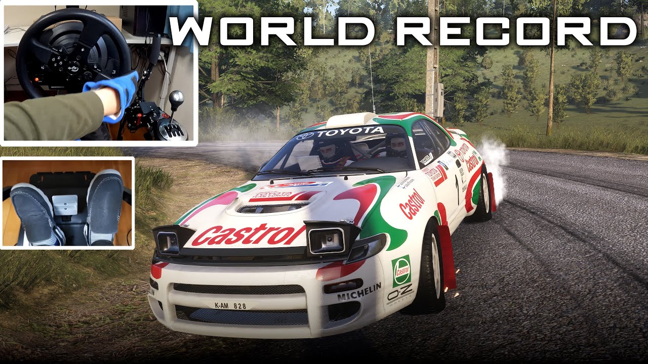 [World Record] Toyota Celica ST185 | WRC Generations | T300RS + TH8A ...