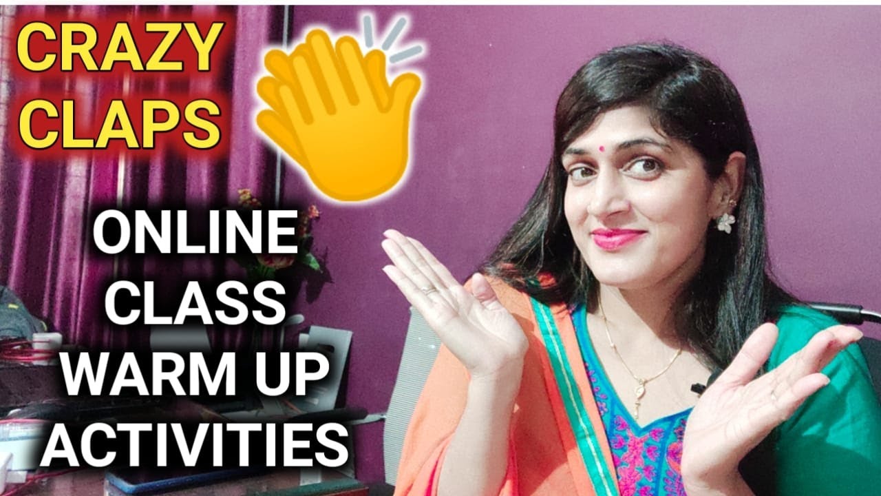 Crazy claps- warm up activity,clapping ideas to make your class joyful ...