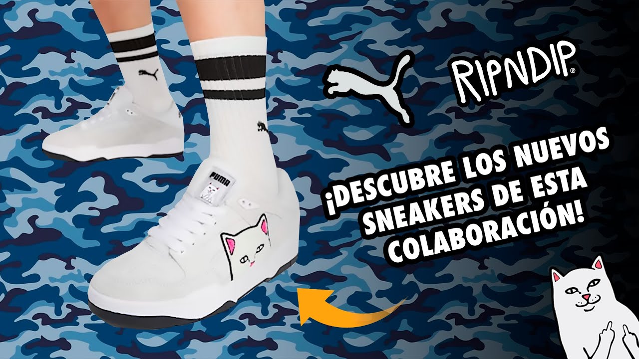 PUMA X RIPNDIP - SNEAKERS SLIPSTREAM - YouTube