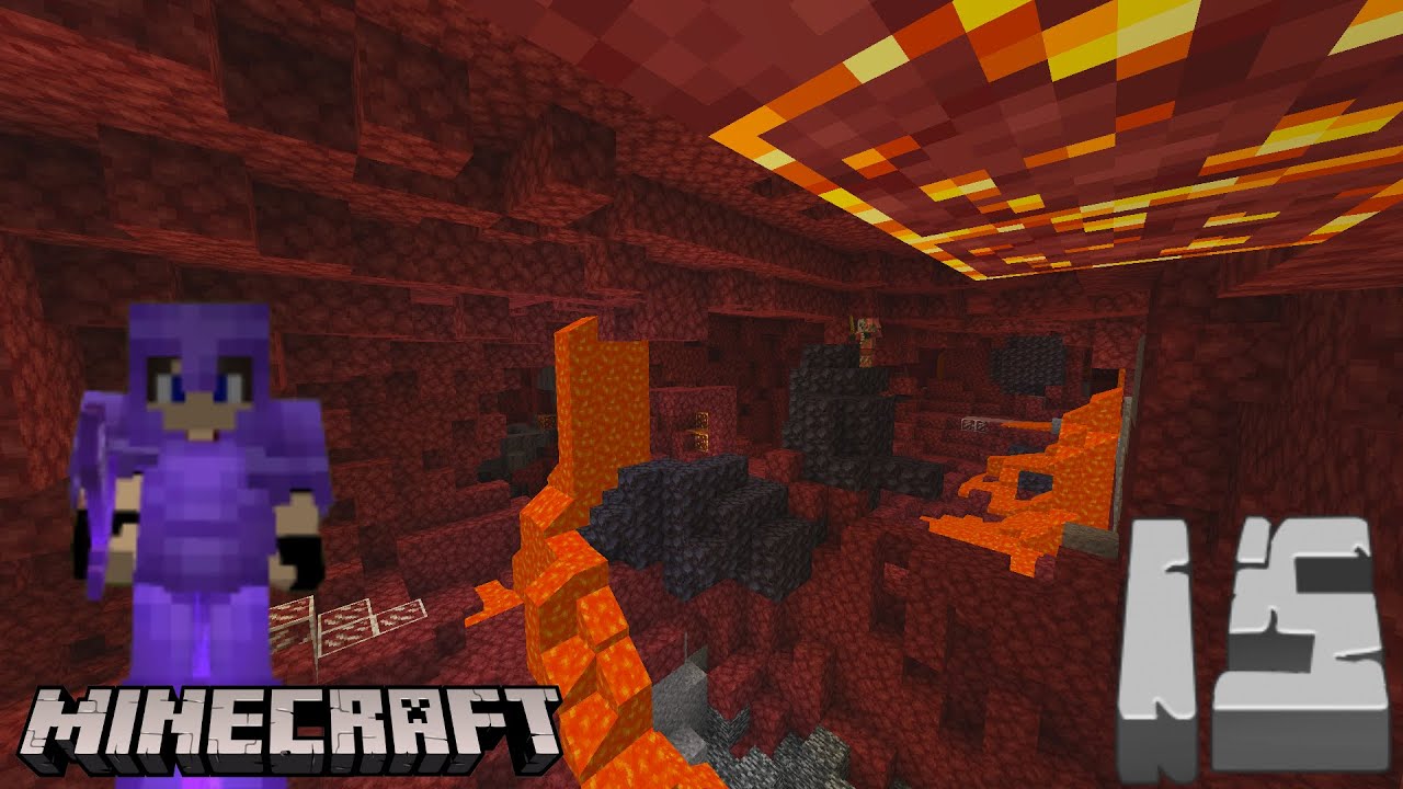 Minecraft Survival #15 - Full Netherite e super mineração no Nether ...