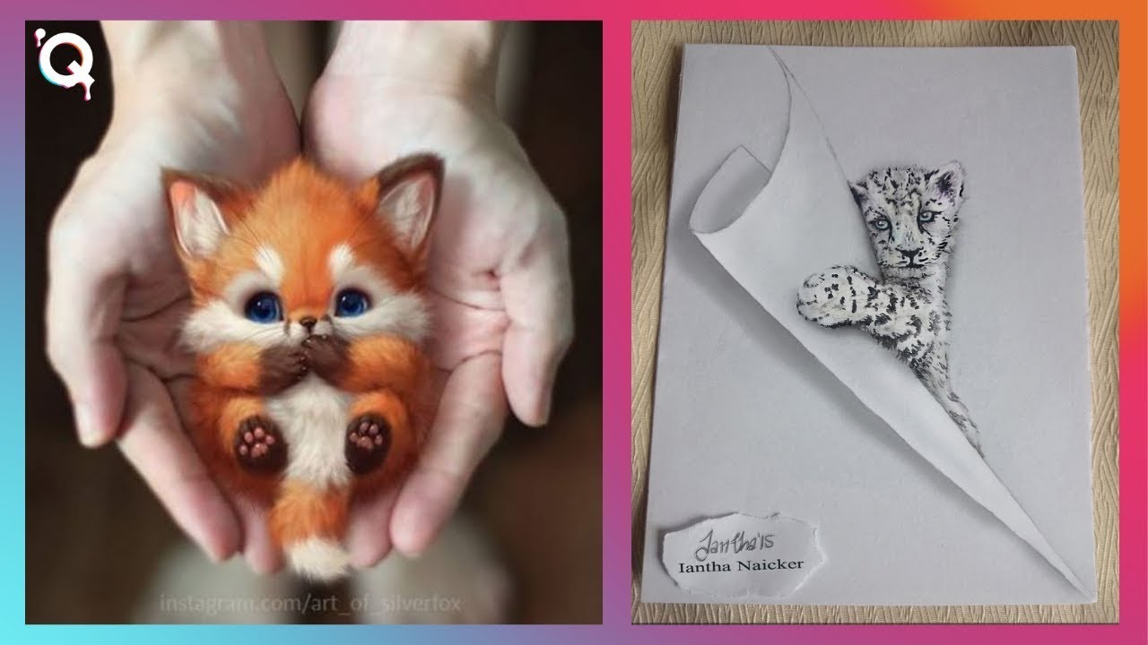 New Amazing Animal Art That is At Another Level - YouTube