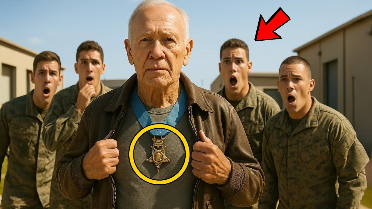 Ein alter Mann auf dem Stützpunkt – bis die jungen Marines erfuhren ...