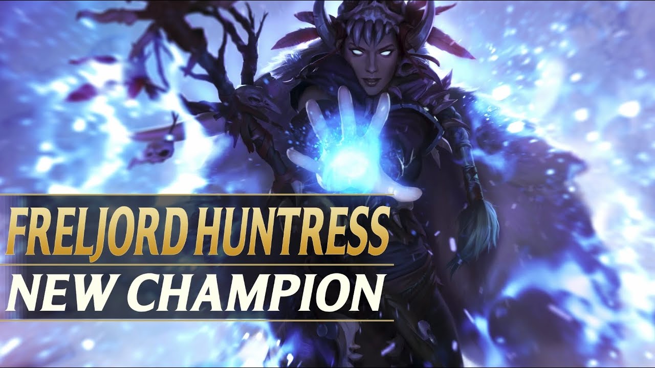 FRELJORD HUNTRESS NEW LEAKED CHAMPION - League of Legends - YouTube