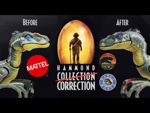 The Hammond Collection Jurassic Park 3 Raptor Gets Plastic Surgery ...