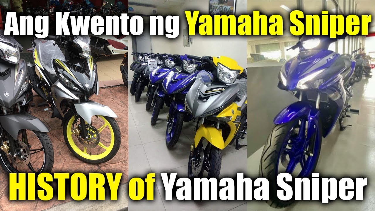 Yamaha Sniper HISTORY | Yamaha Sniper all line-up model history - YouTube