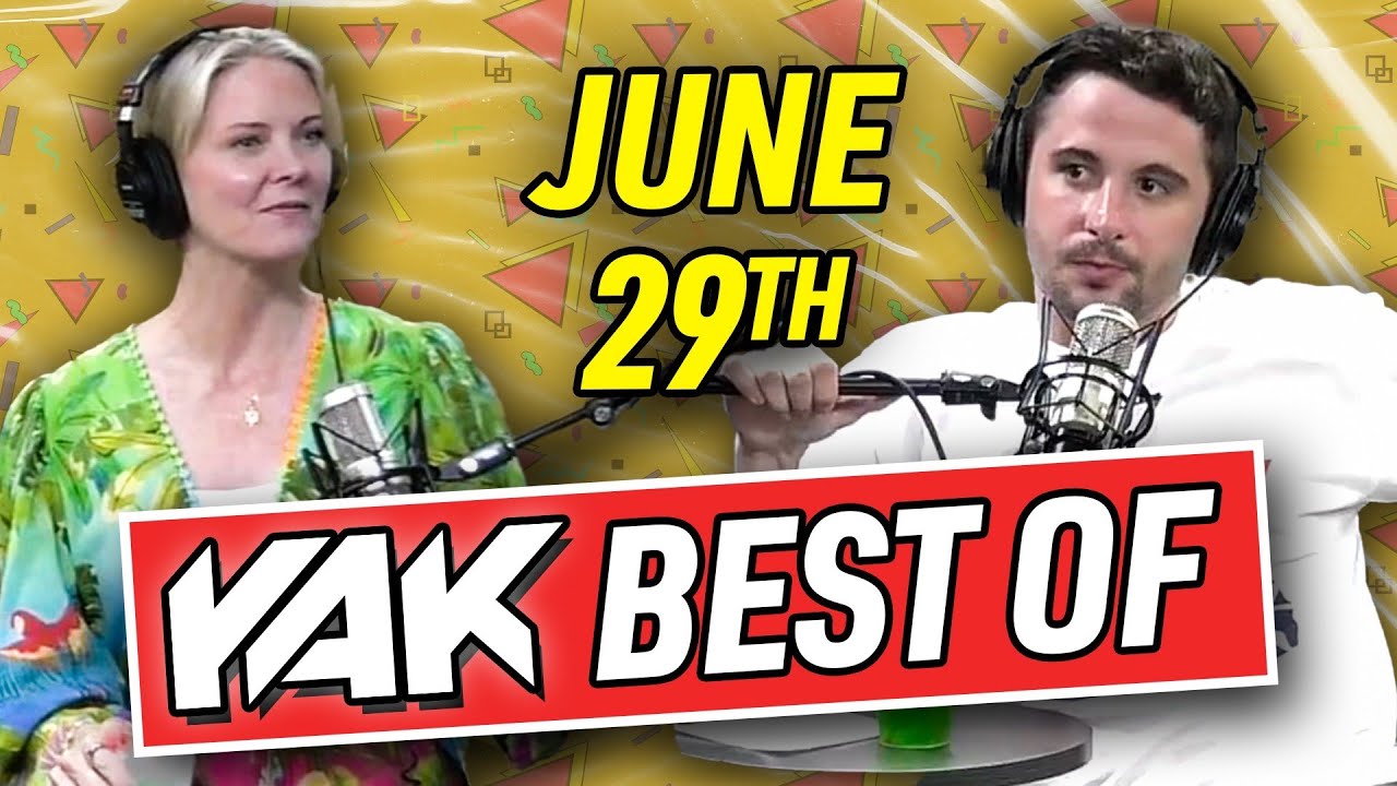 Kontent Kim Joins The Show With Gifts | Best Of The Yak 7-29-22 - YouTube