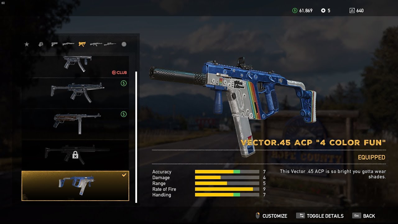 Far Cry 5 Live event Arcade Dawn! The New Vector.45 ACP with unique ...
