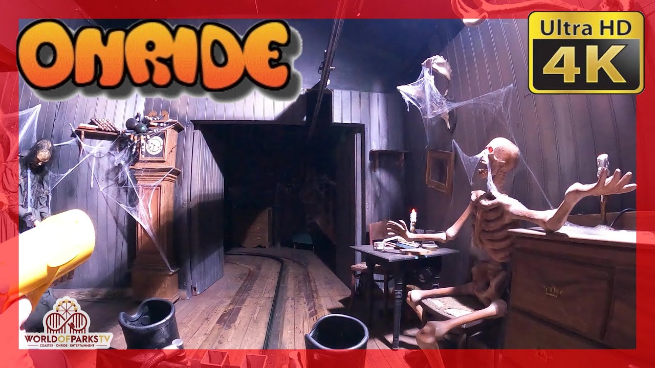 Haunted House 5D (ONRIDE POV) Tivoli Friheden 2022 - Interactive Ghost ...