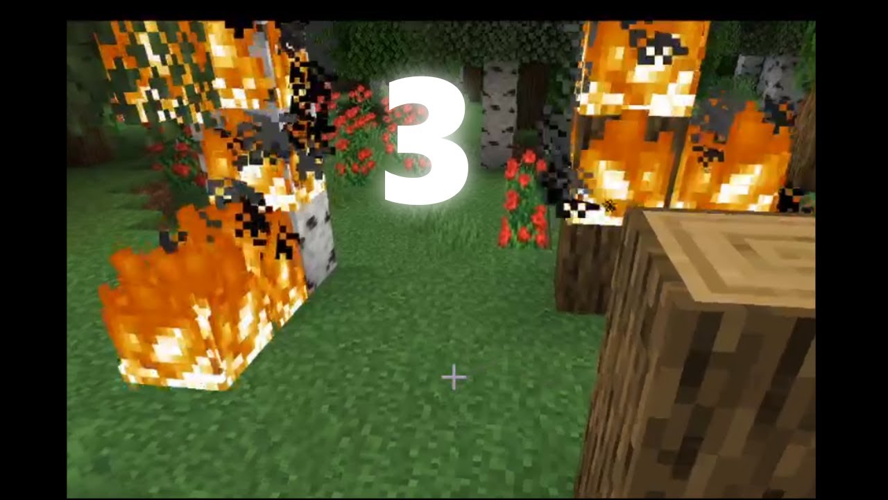 Minecraft - Forest Fire [3] - YouTube