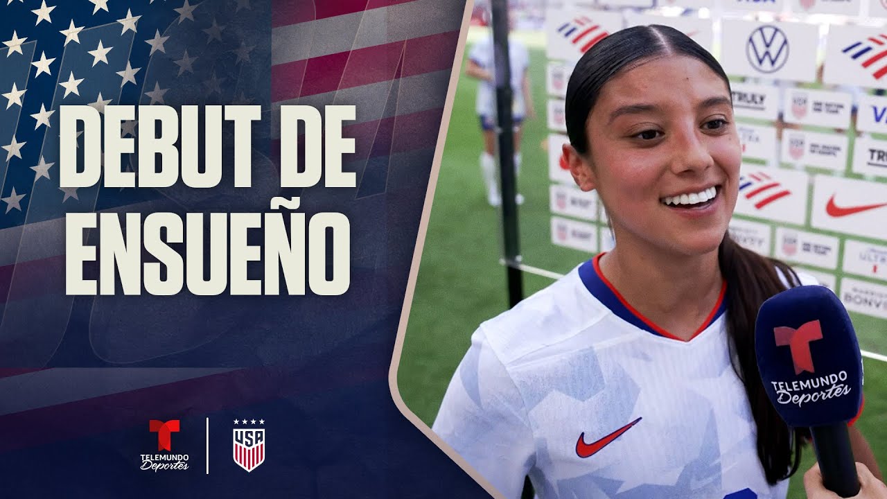 Sam Meza: “Estoy orgullosa y feliz de vivir este momento” | Telemundo ...