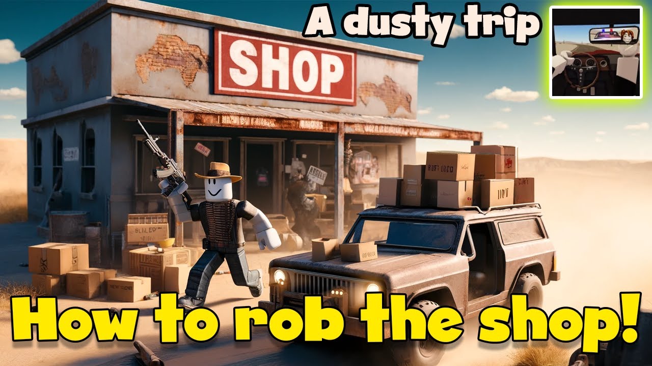 How to get shop items for FREE! | A dusty trip roblox - YouTube