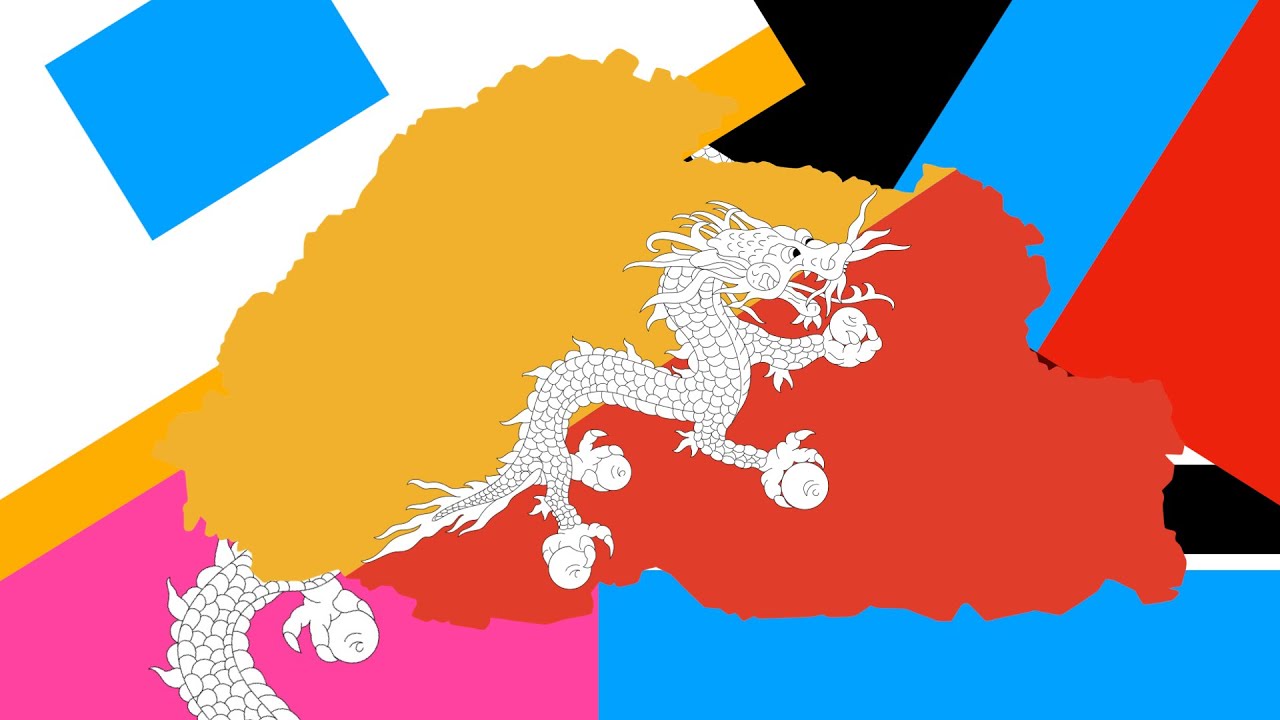 Bhutan Flags States Animation - YouTube