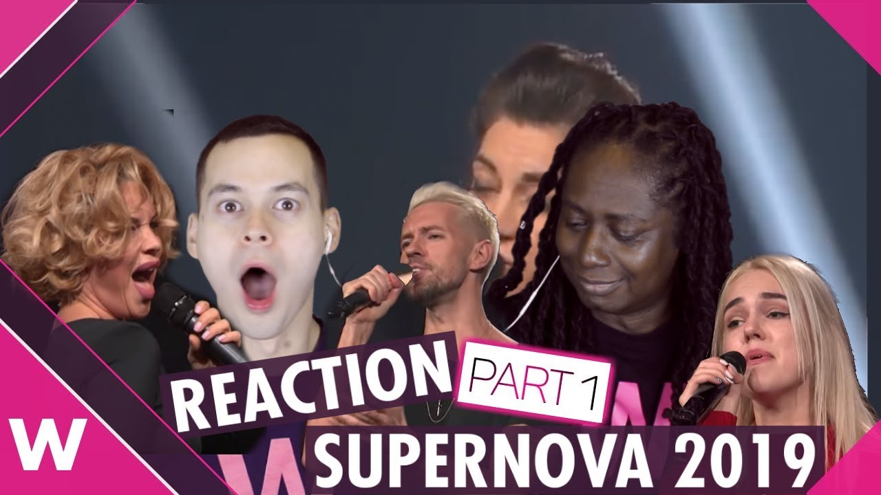 Latvia Supernova 2019 Reactions (Part I) | Markus Riva, Samanta Tina ...