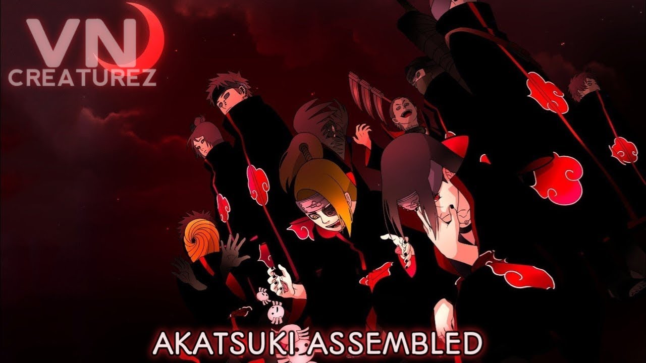 AKATSUKI EDIT (AKATSUKI IS NOW ASSEMBLED) - YouTube