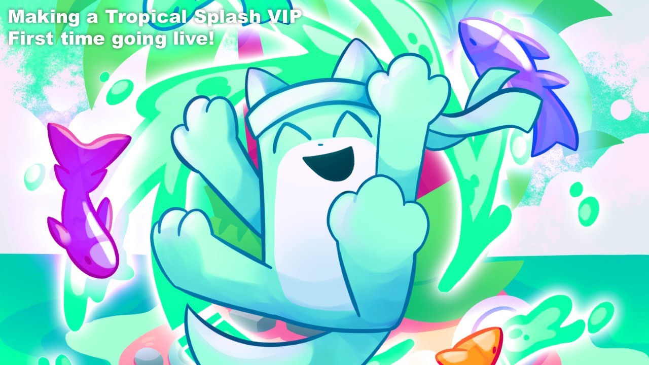 Stream Debut! Making a Tropical Splash VIP! - YouTube
