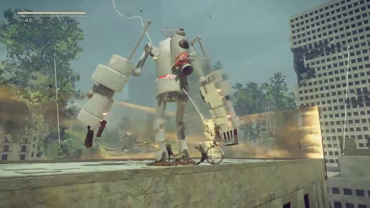 NieR: Automata - Robo-Dojo Red and White Belt - YouTube