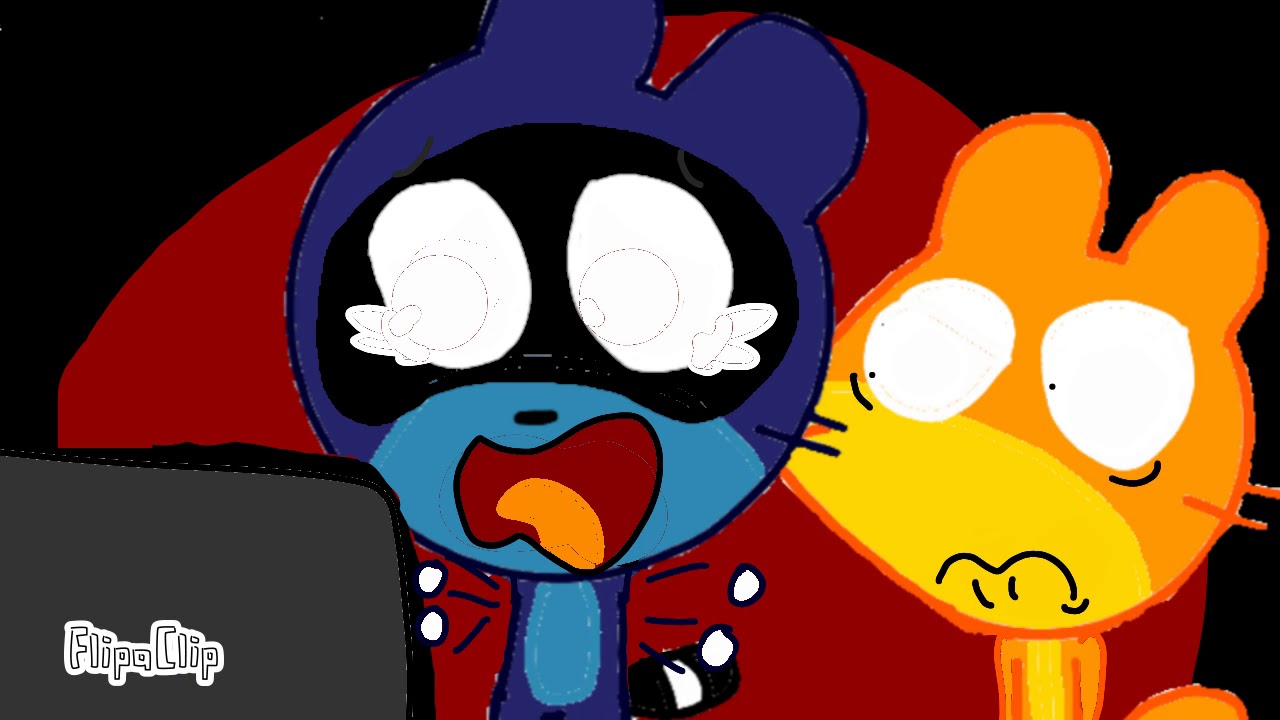 Pango smashes a horror dvd movie(pango and friends) - YouTube