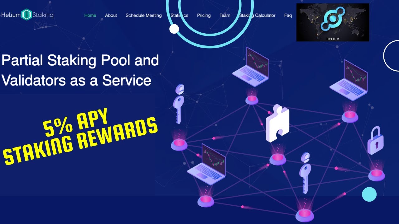 Staking Rewards for My Helium (HNT) Tokens - YouTube