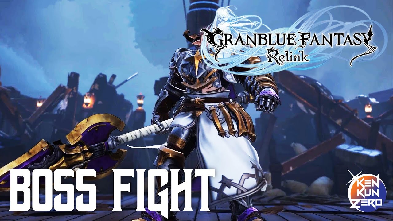 GRANBLUE FANTASY RELINK Gallanza Boss Fight Hard Mode PS5 No Commentary ...