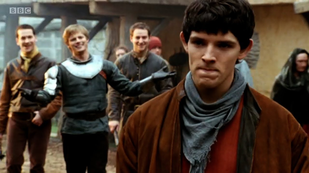 Merlin vs Arthur I The Dragon's call I Merlin Series 1 episode 1 - YouTube