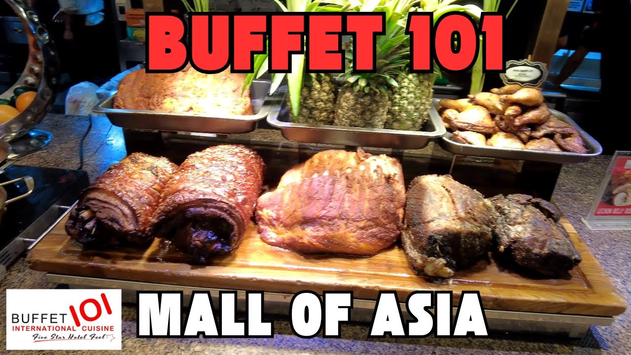 Buffet 101 Mall of Asia - YouTube