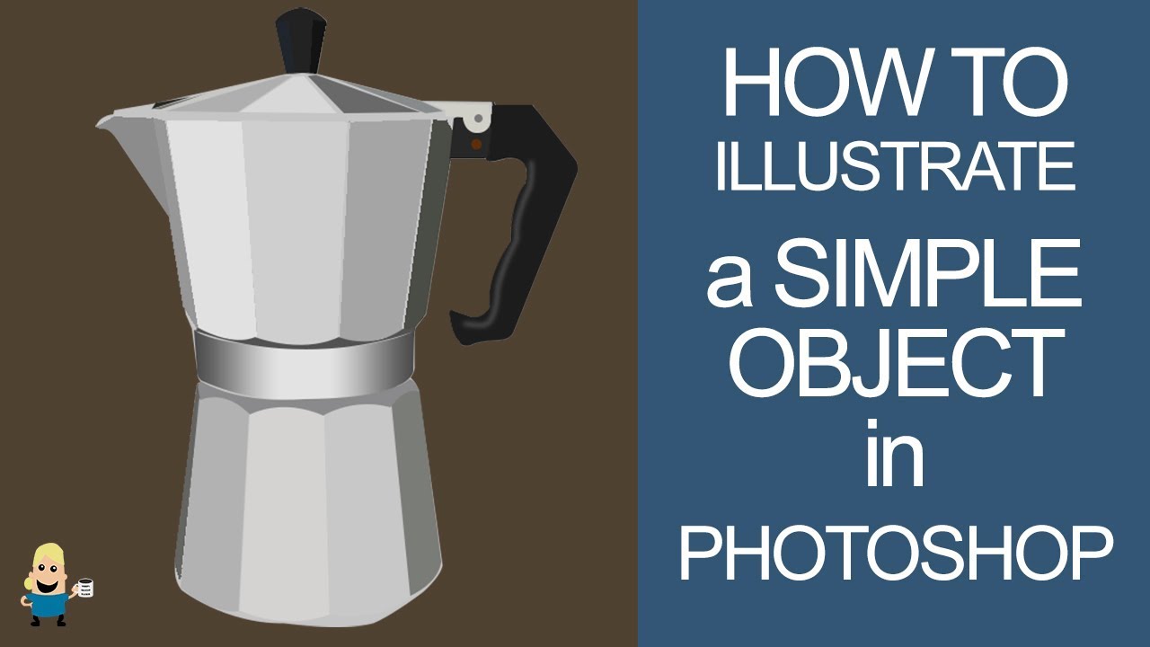 HOW TO TURN AN OBJECT INTO AN ILLUSTRATION IN PHOTOSHOP - YouTube