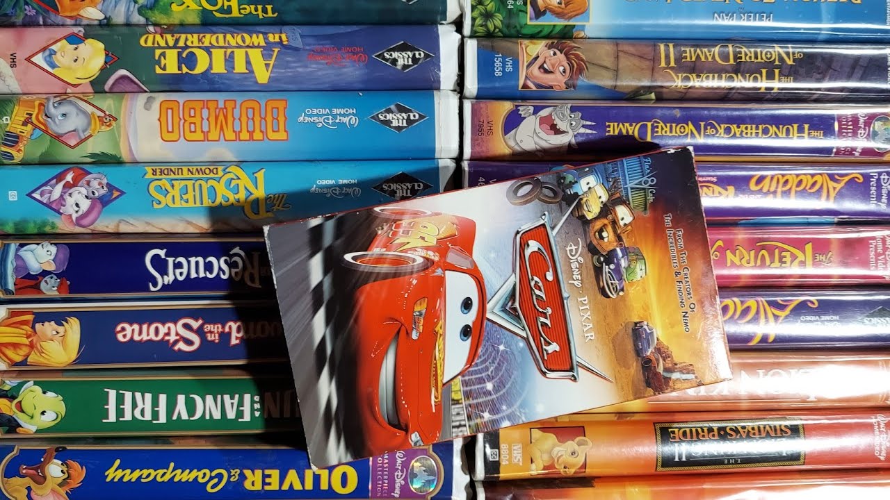 my updated disney vhs collection - YouTube